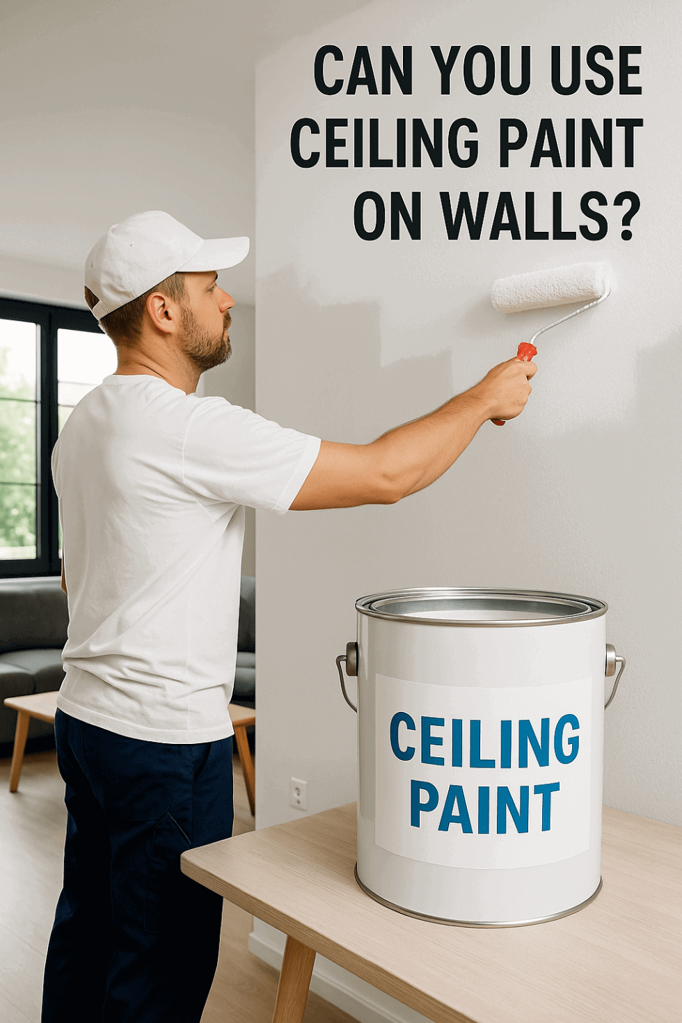 Can You Use Ceiling Paint on Walls? Pros & Cons Explained - Stretch Paints